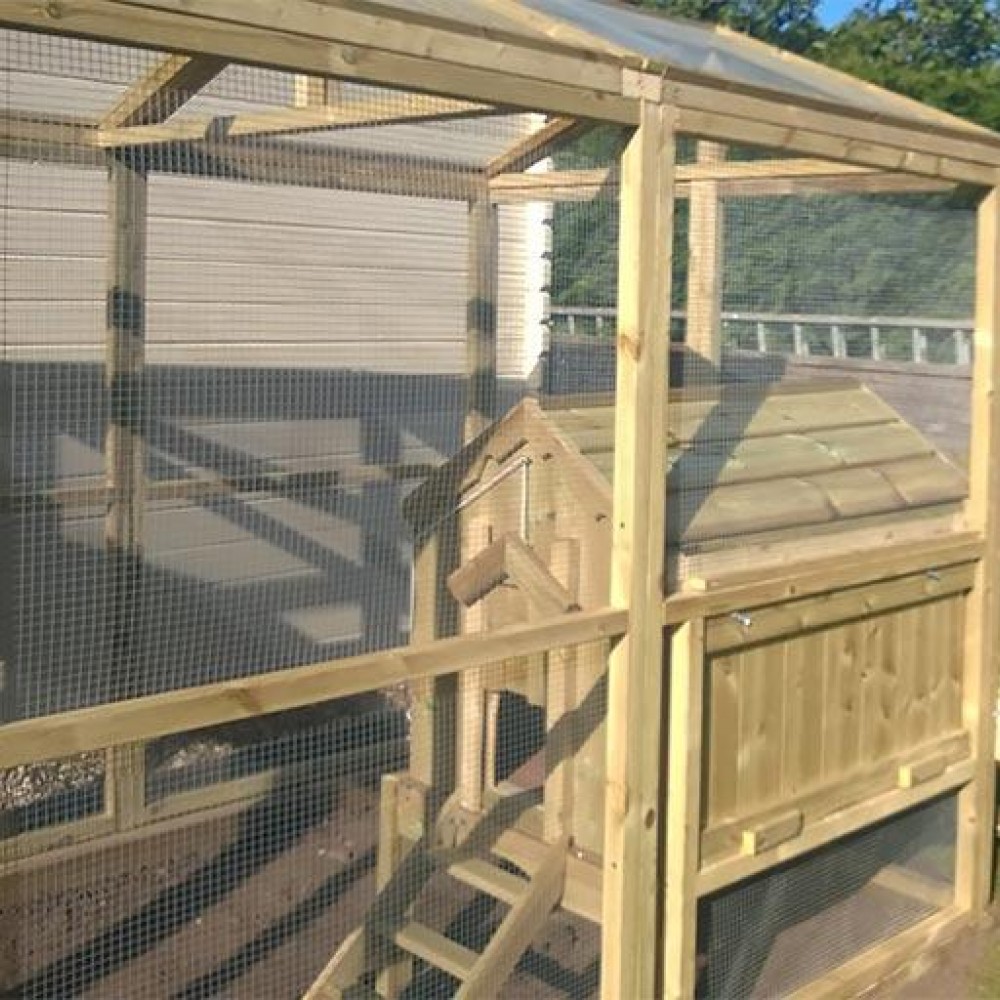 The Sanctuary Walk in Chicken Run – Without Internal House